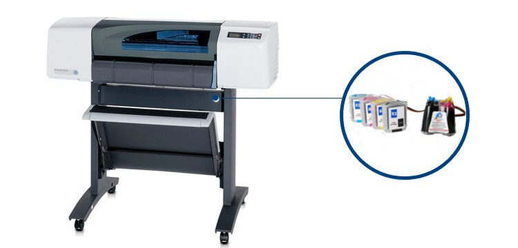 Купить Плоттер HP DesignJet 500 Plus 24' с СНПЧ в Минске - цена ...
