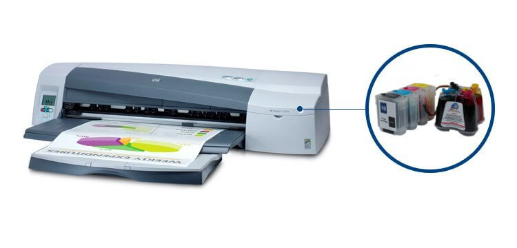 Купить Плоттер HP DesignJet 110 plus с СНПЧ в Минске - цена, обзор ...